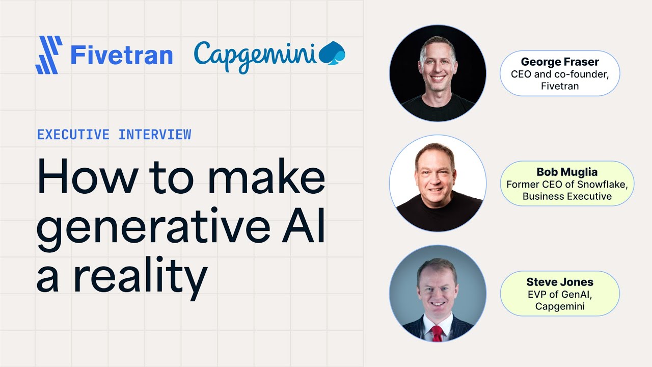 Special Episode: How to make generative AI a reality | Capgemini - YouTube