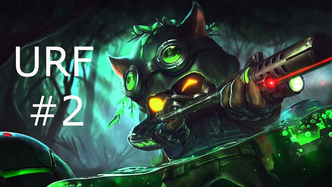 League of legends URF #2 - Full Gameplay - YouTube