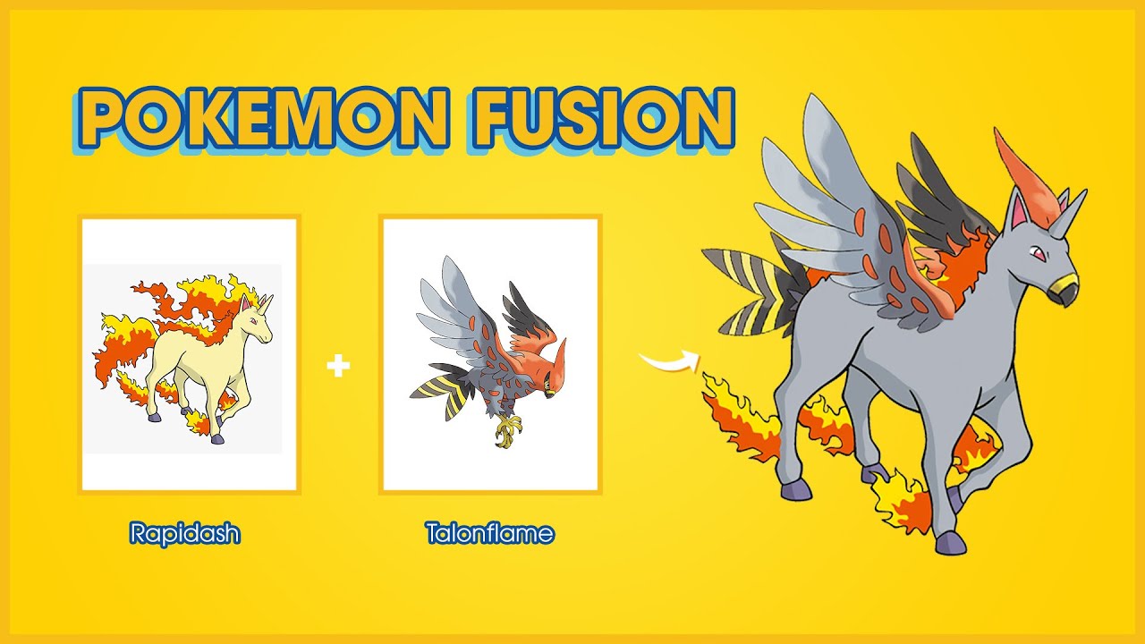 Pokemon Fusion | Rapidash + Talonflame - YouTube