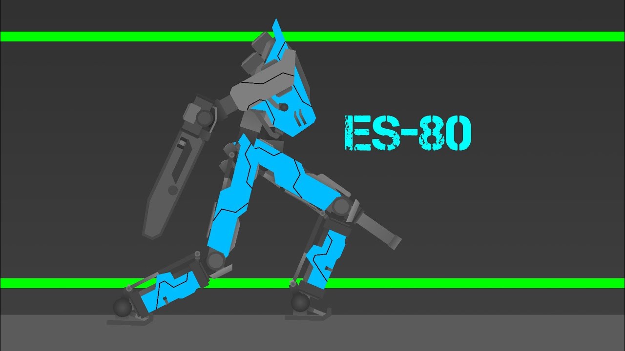 Mech ES-80 (Stick Nodes) - YouTube