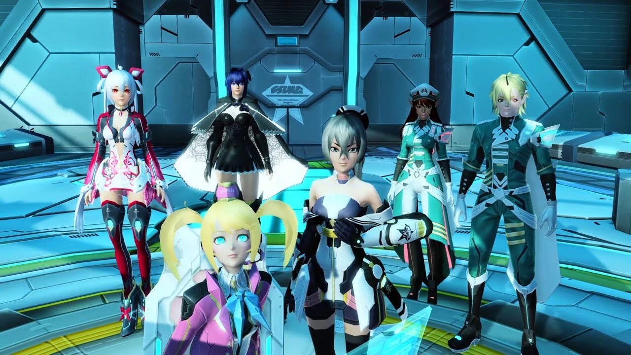 [PSO2] エピソード6 1章 ： 女神が描く戯曲の序章 [EP6-1：MAIN2] - YouTube