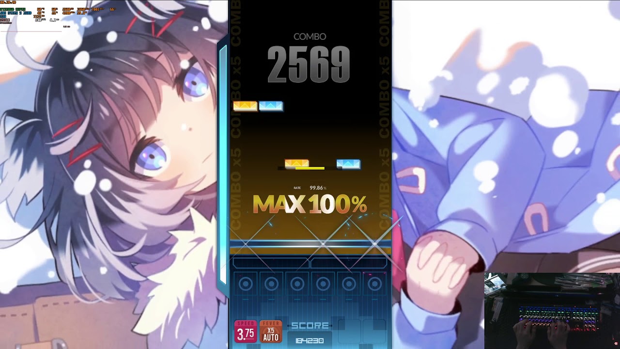 [DJMAX RESPECT V]NieN - Only for you [8B SC Lv. 13] - YouTube