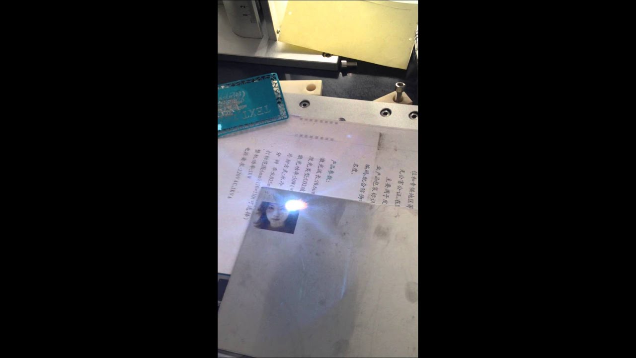 Printing on stainless steel - YouTube