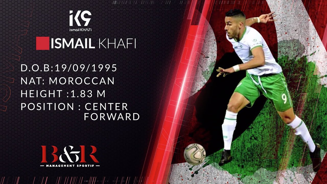 Ismail KHAFI - Center Forward 2020 - YouTube
