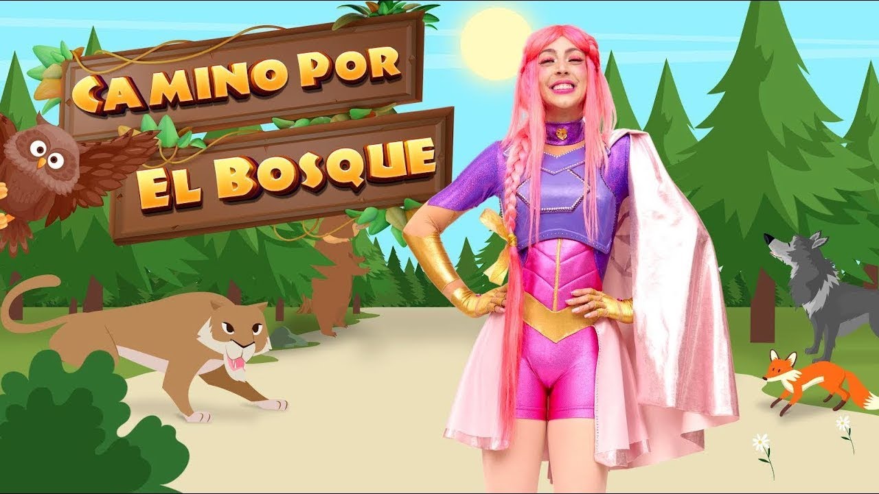 1 Hora Luli Pampín 2024 - Luli Pampín - CAMINO POR EL BOSQUE 🦊🐻🦉🐆🐺 - Official Video Mas de un ...