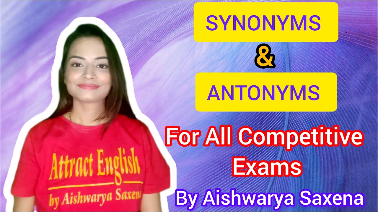 Synonyms and Antonyms in English #attractenglish #vocabulary #synonyms ...