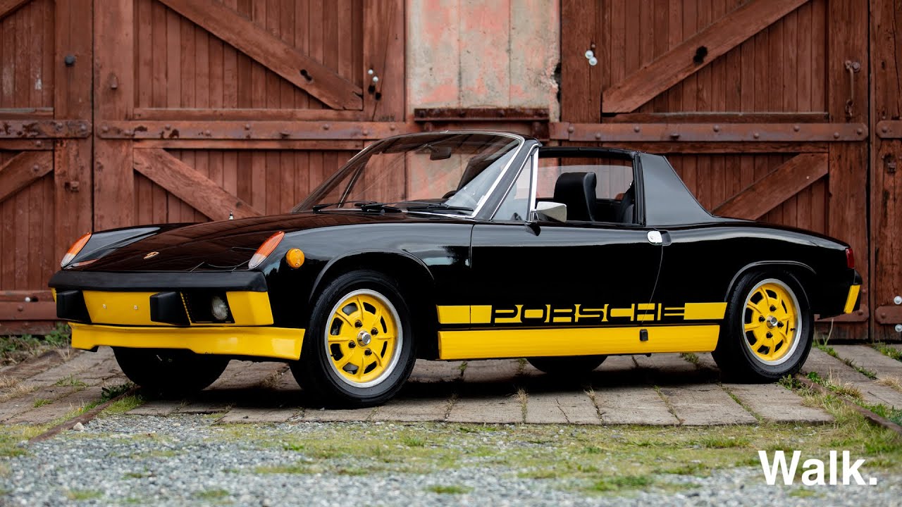 Walk 1974 Porsche 914 Canam Bumblebee ~ Silver Arrow Cars Ltd - YouTube