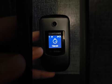 Samsung SGH-T139 alarm & timer alerts - YouTube