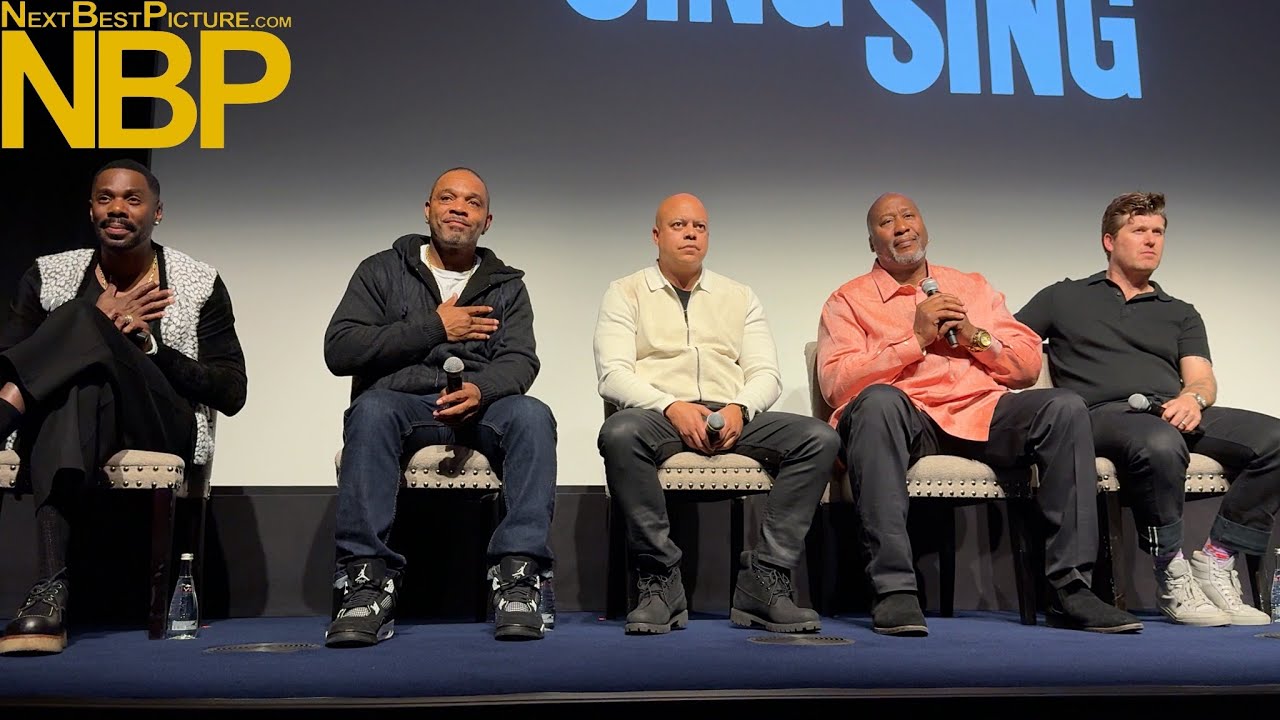 "Sing Sing" Q&A w/ Greg Kwedar, Colman Domingo, Clarence Maclin, Jon ...