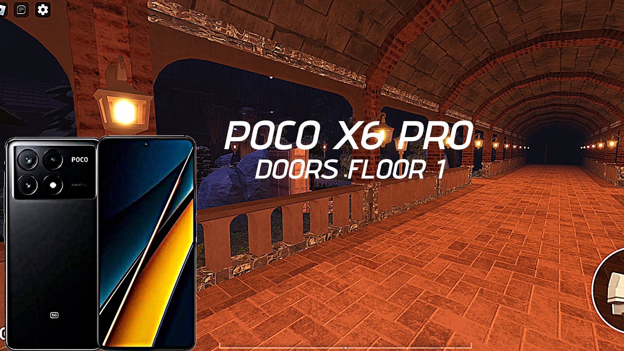 Roblox Doors Gameplay Poco X6 Pro Gráficos no ultra - YouTube