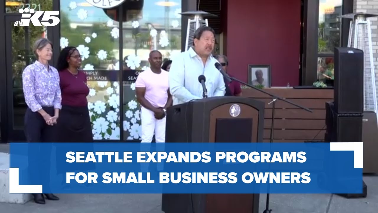 City of Seattle expands programs for small business owners - YouTube