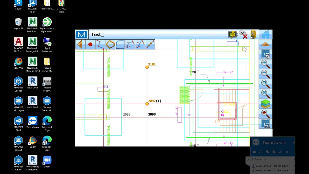 Magnet Field Layout - Point to Line Measurement - YouTube