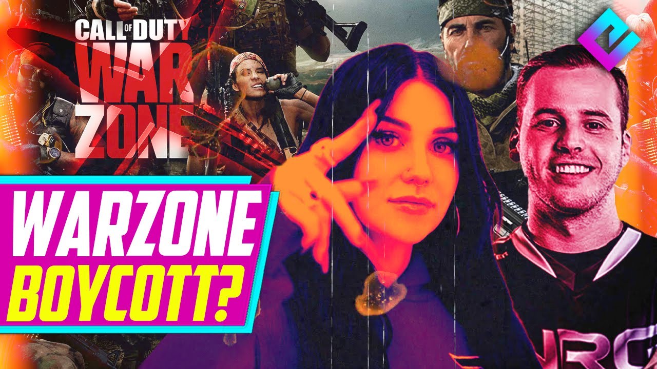 Warzone Streamers BOYCOTT for Activision Blizzard Lawsuit - YouTube