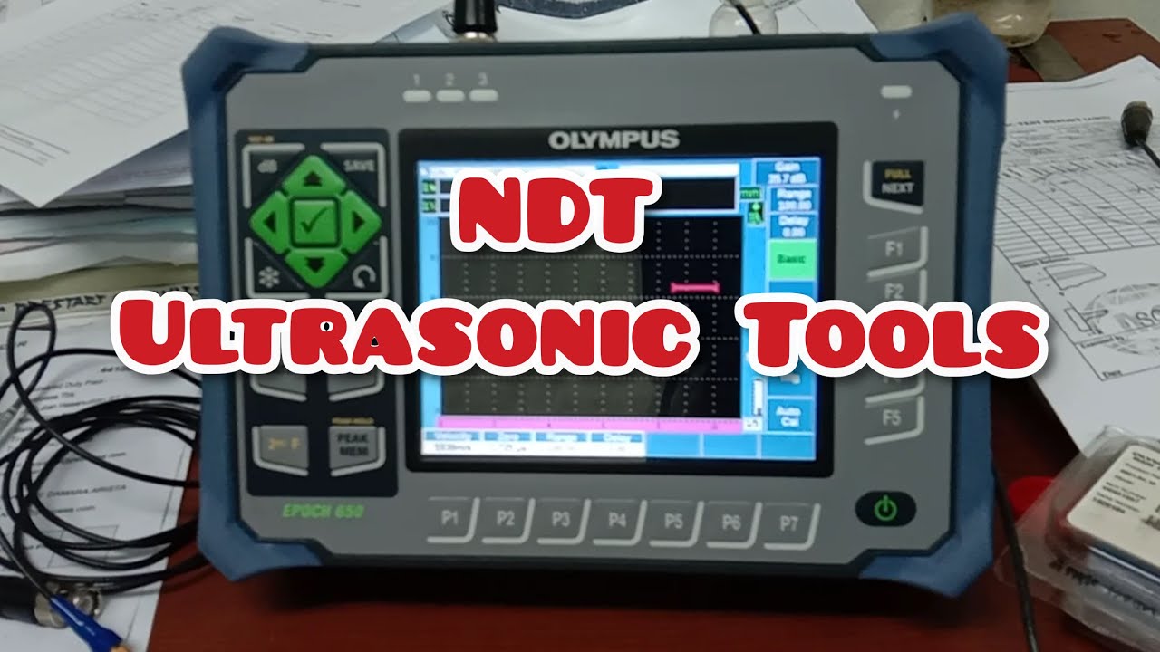 Review Tools NDT Ultrasonic Crack Detector - YouTube