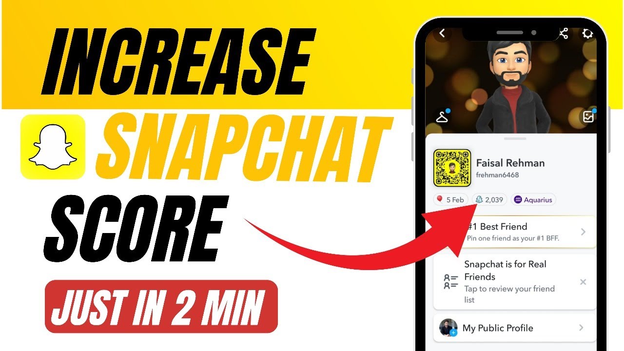 How to Increase Snapchat Score in Just 2 Minutes - Quick Tips! - YouTube