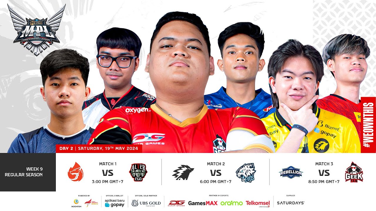🔴 LIVE | MPL ID S13 | Regular Season | Day 3 Week 9 - YouTube