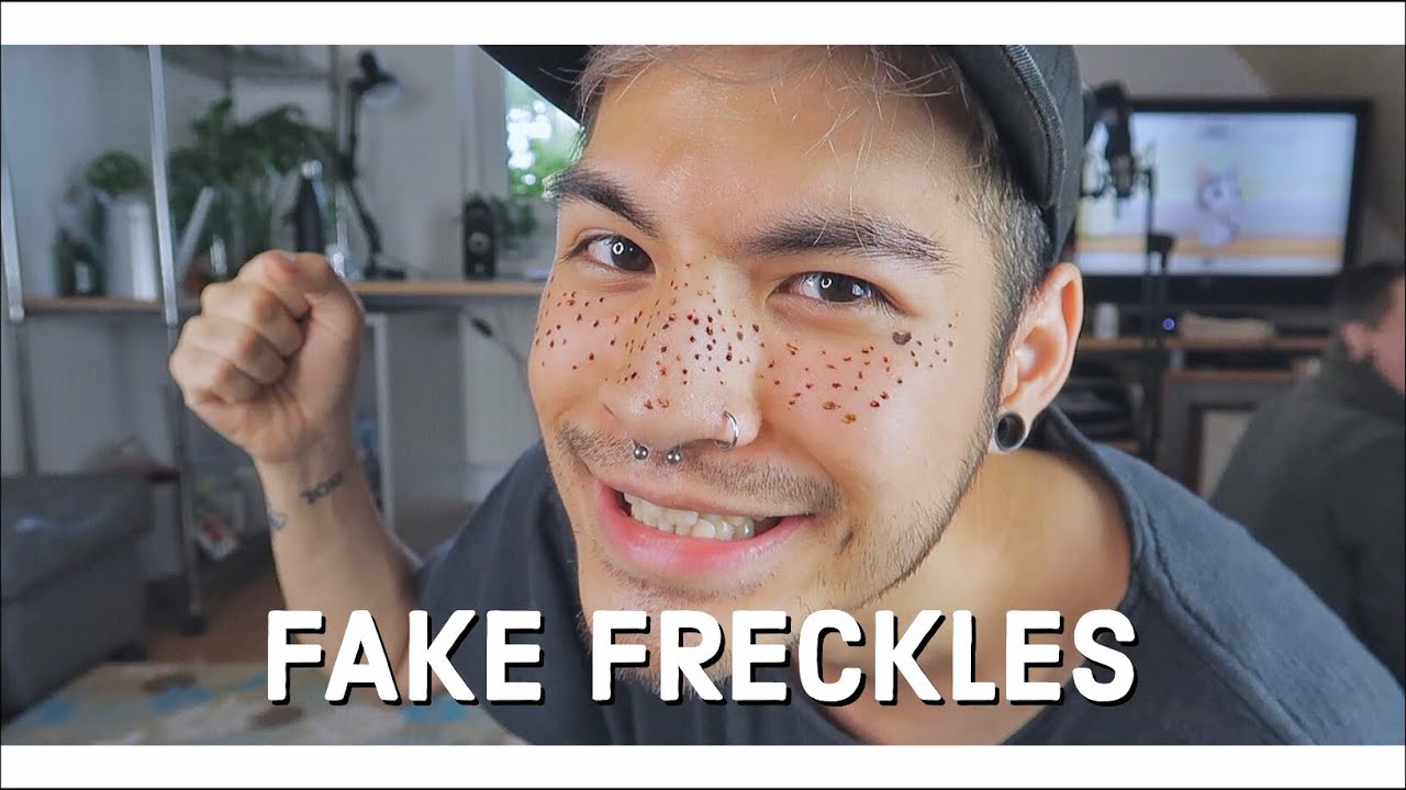 Ich Teste HENNA Sommersprossen FAIL? 🤓 | Fake Freckles - YouTube