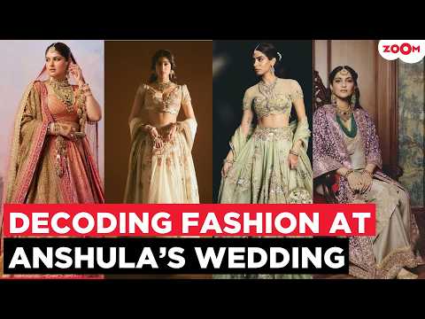 Who Wore What At Anshula Kapoor's Wedding? Janhvi, Sonam, Khushi & Shanaya Steal The Show