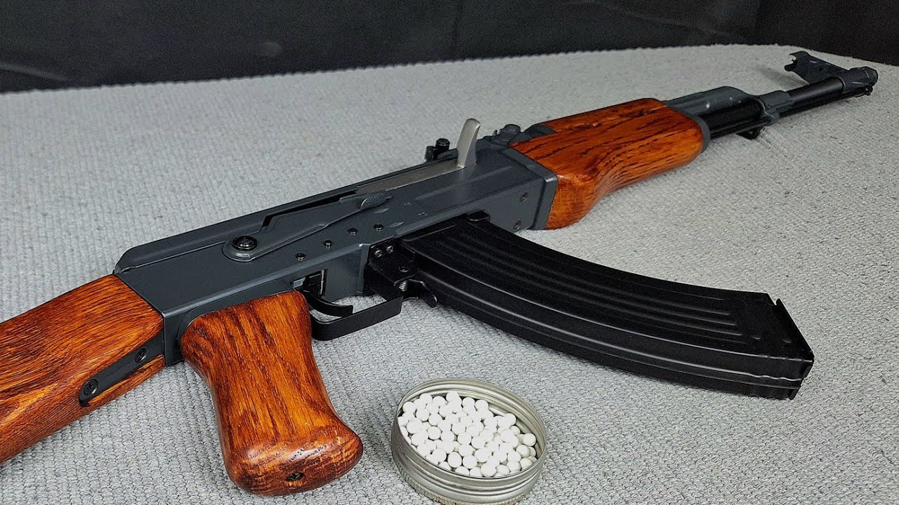 AK-47 Airsoft Rifle – Full Metal Beast! #airsoft - YouTube