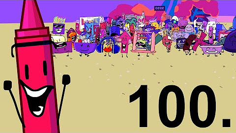 The 100 Character Object Show - YouTube