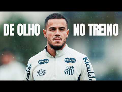 O PRIMEIRO TREINO DE PHILIPPE COUTINHO NO PEIXÃO!