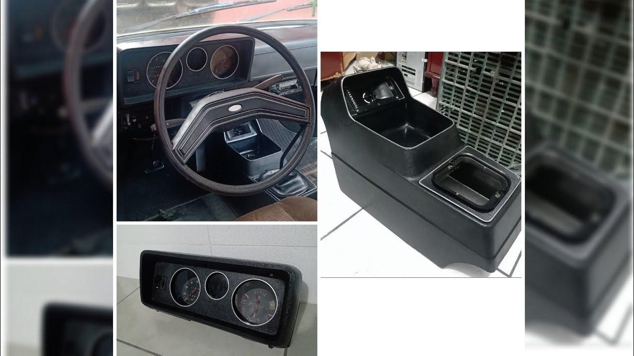 Resgate do Ford Corcel 2 L 81#4- Revitalização do painel de ...