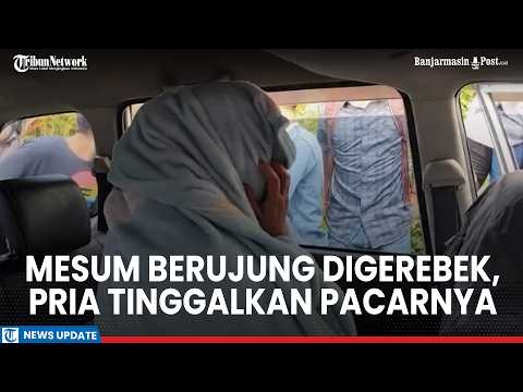 Digerebek Warga! Pasangan Mesum di Dalam Mobil Panik, Pria Kabur Tinggalkan Pasangan
