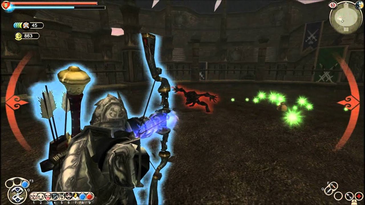 Fable TLC Combat Gameplay PC Maxed Out - YouTube