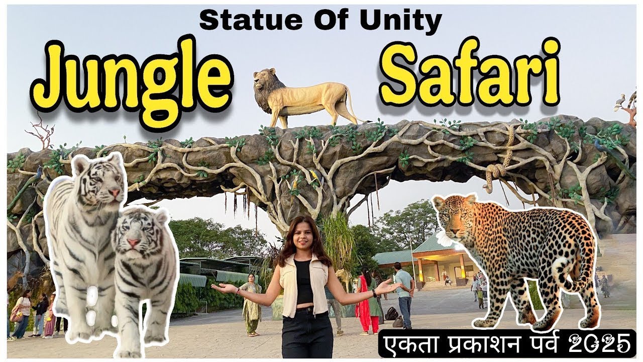 Jungle Safari - Statue of Unity | Sardar Patel zoological park statue ...