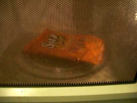 Chip Bag in a Microwave - YouTube