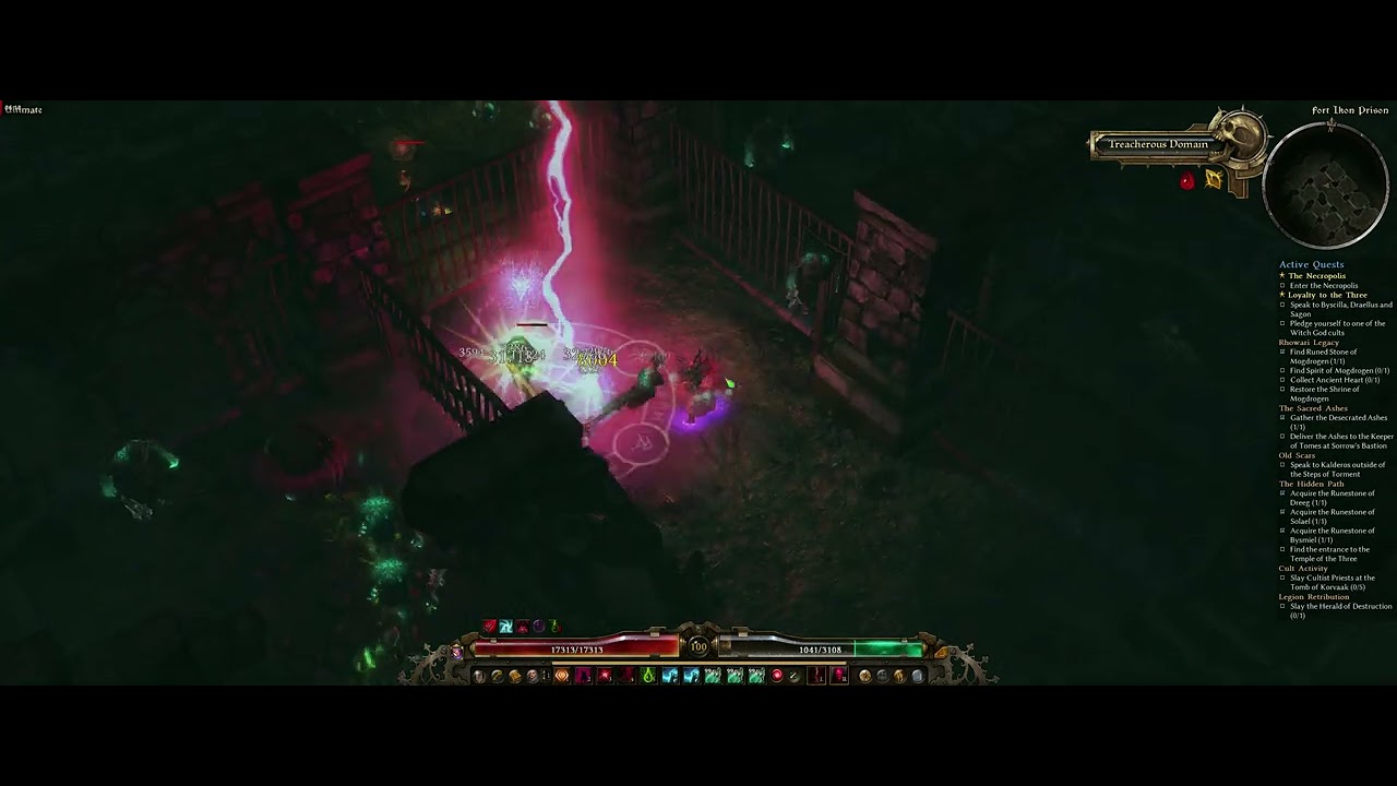 Grim Dawn gameplay. Dealing with Anasteria on Ultimate difficulty for ...
