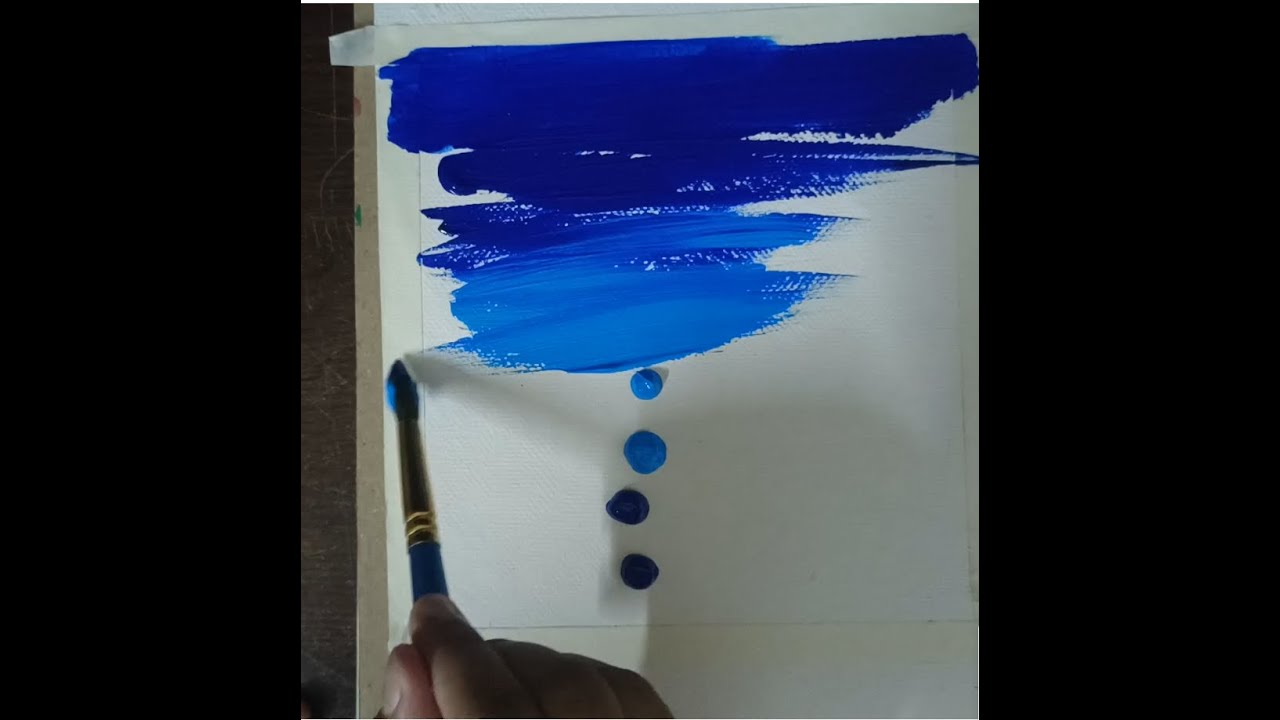 Abstract landscape acrylic painting hacks step by step for beginners ...