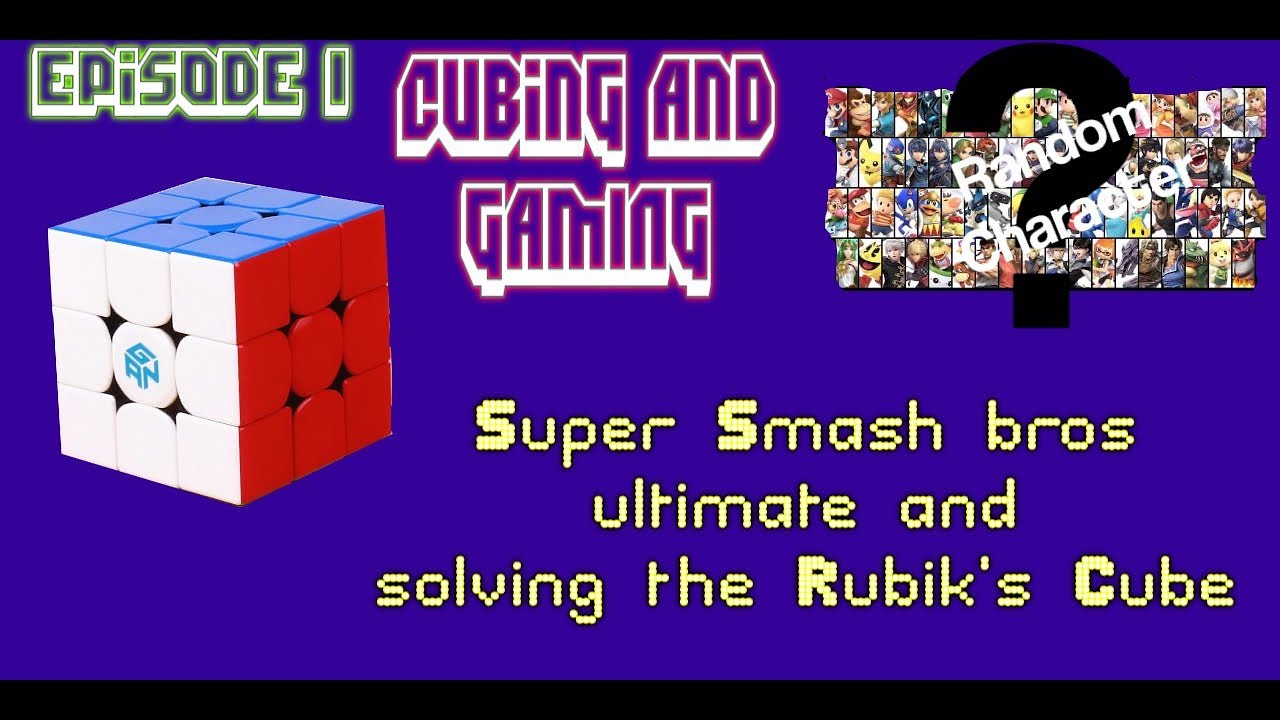 Super Smash Bros *Ultimate* Cubing CHALLENGE - YouTube