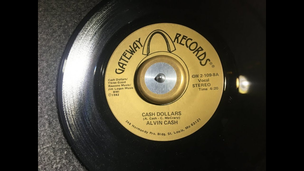 Cash Dollars (Vocal/Instrumental) ~ Alvin Cash - YouTube