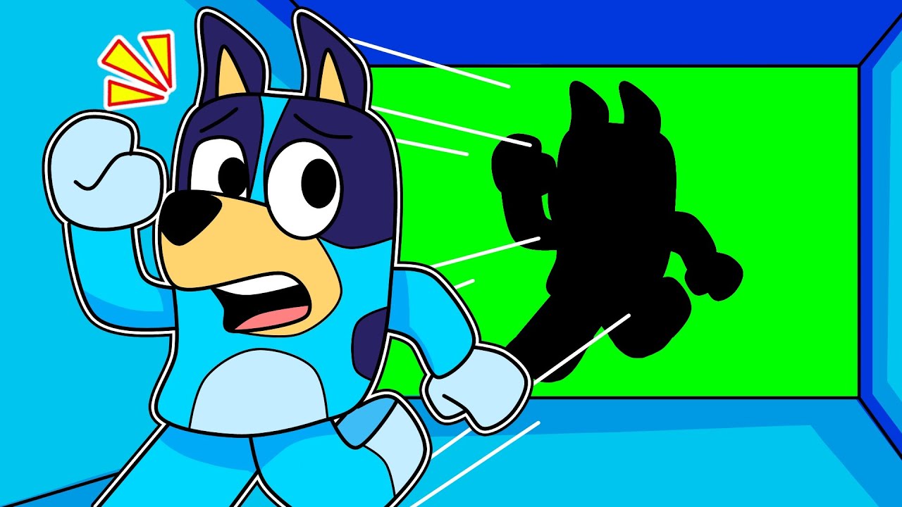 ATRAVESANDO PAREDES en ROBLOX con BLUEY Y BINGO 😭🟩 LAS AVENTURAS DE ...