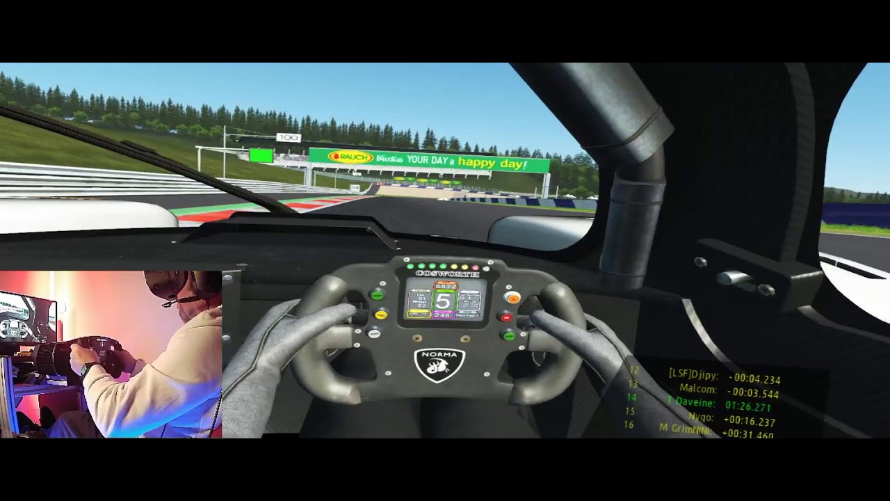 RF2 VR - LSF Championnat LMP3 - Manche 2 / Redbull Ring - YouTube