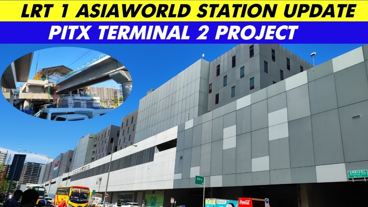 Lrt 1 Asiaworld Station Update - YouTube