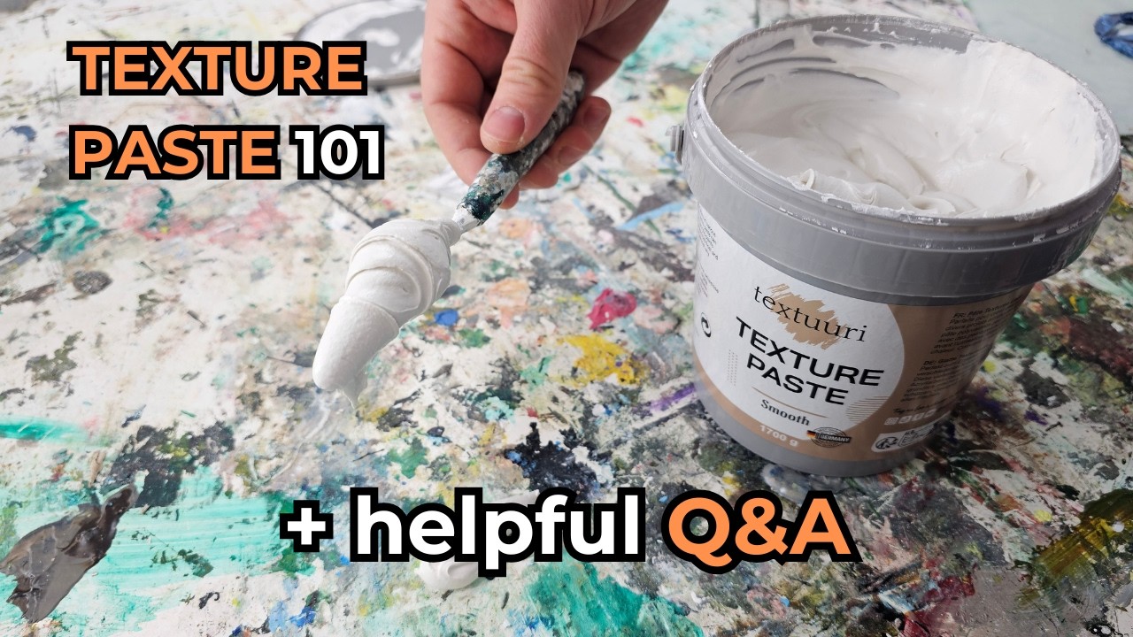 Texture Paste 101 Fast Tutorial & Useful Q&A - YouTube