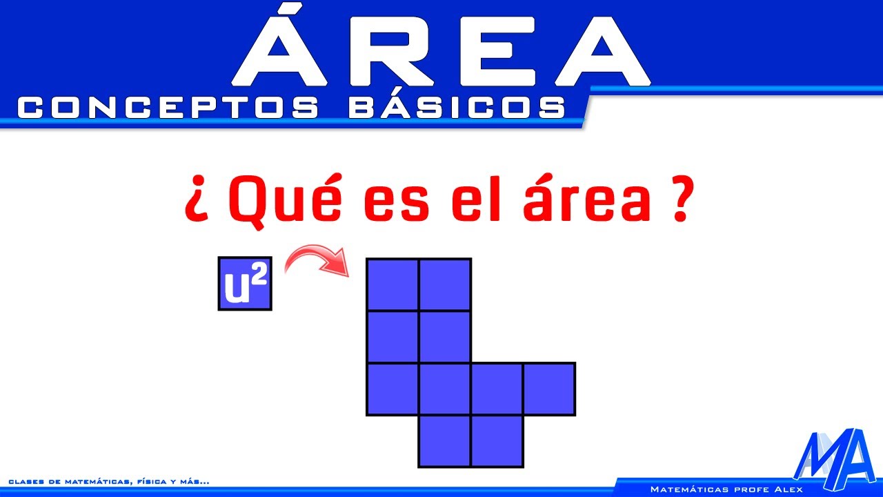 Qué es el área - YouTube
