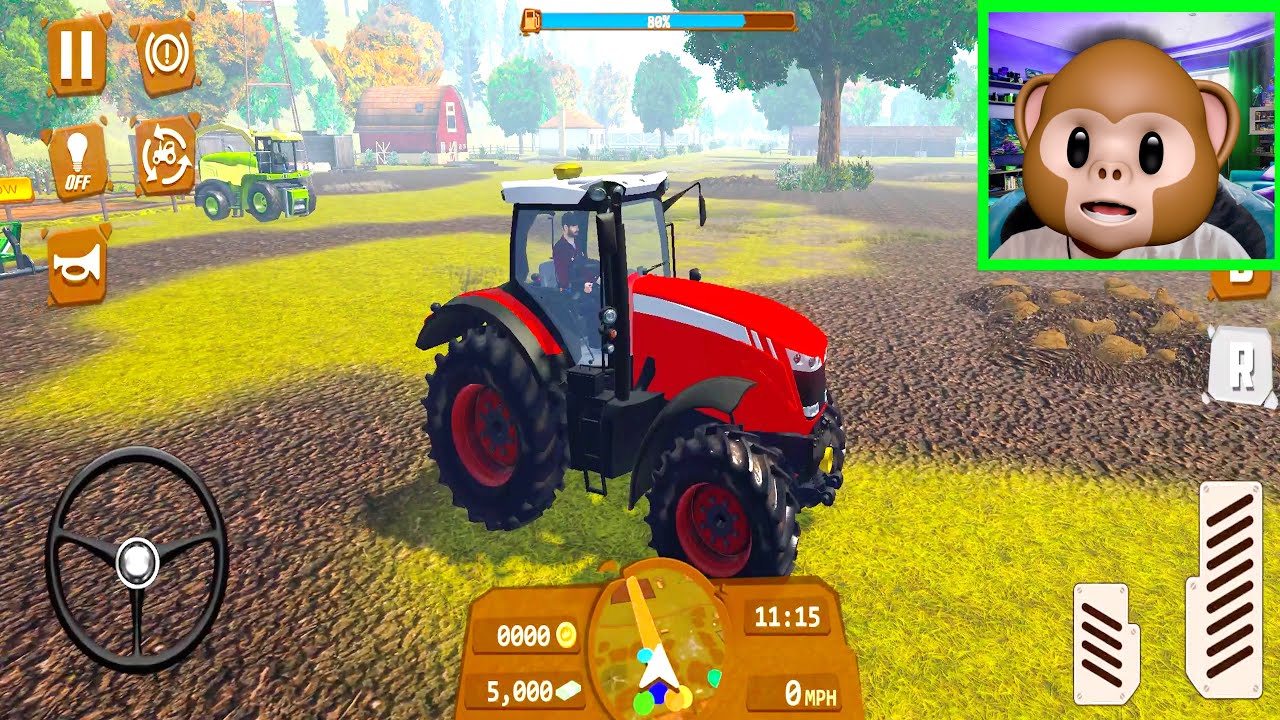 FARM SIMULATOR 2024 V-P1 | SB4G V18 | MONKEYGAMEPLAY - YouTube
