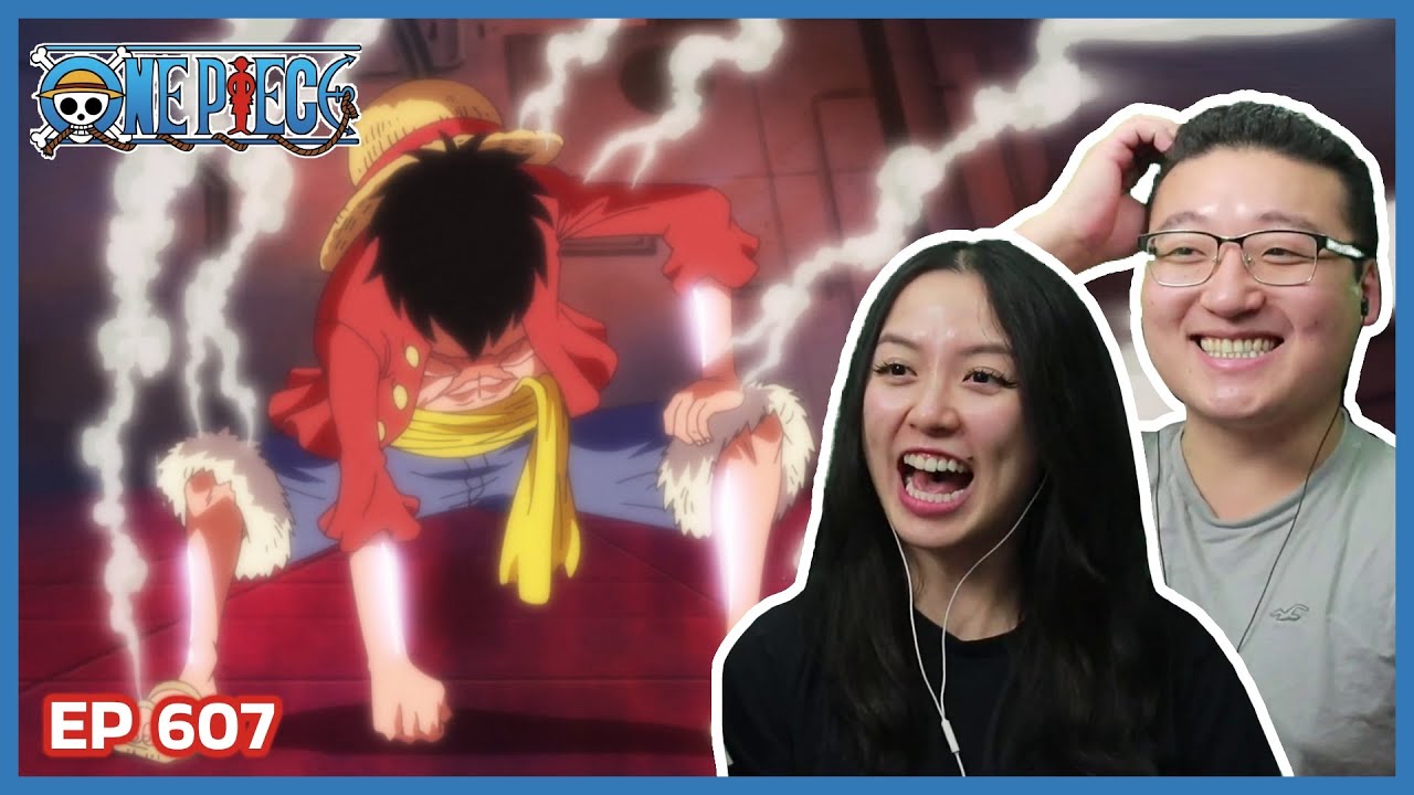 LUFFY VS CAESAR! | One Piece Episode 607 Couples Reaction & Discussion - YouTube