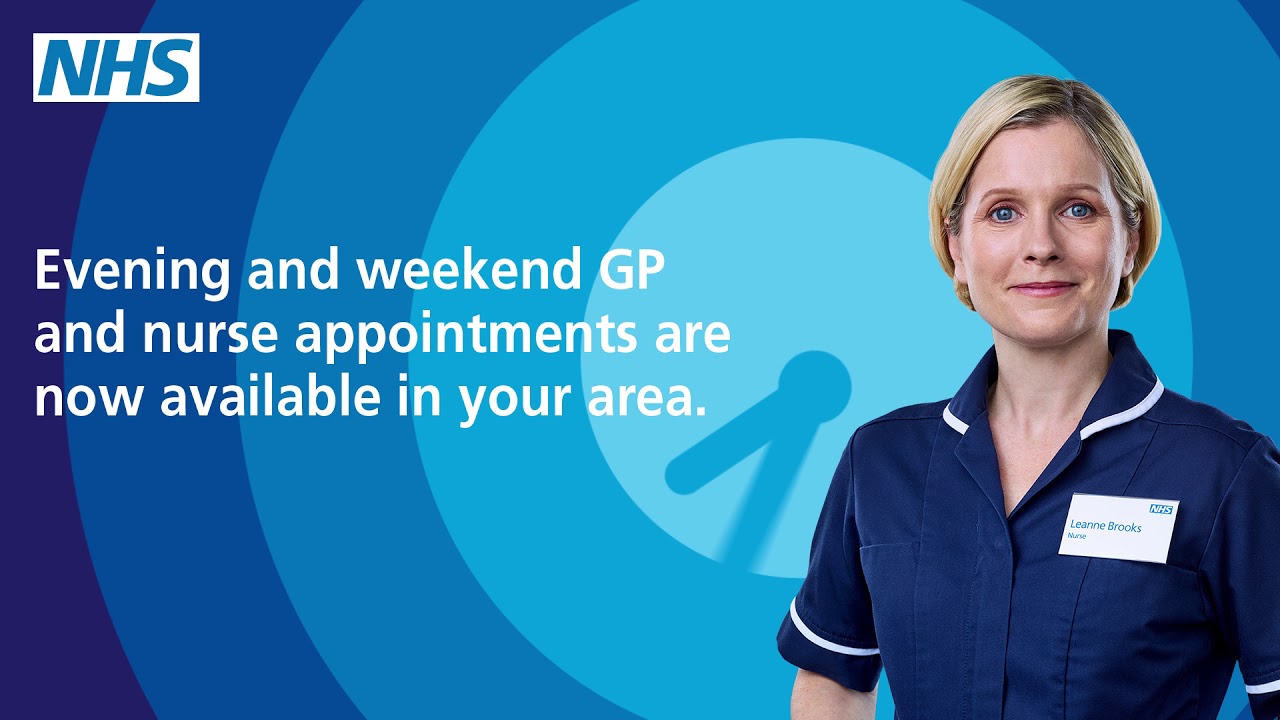 GP Extended Access - Nurse appointments available - YouTube