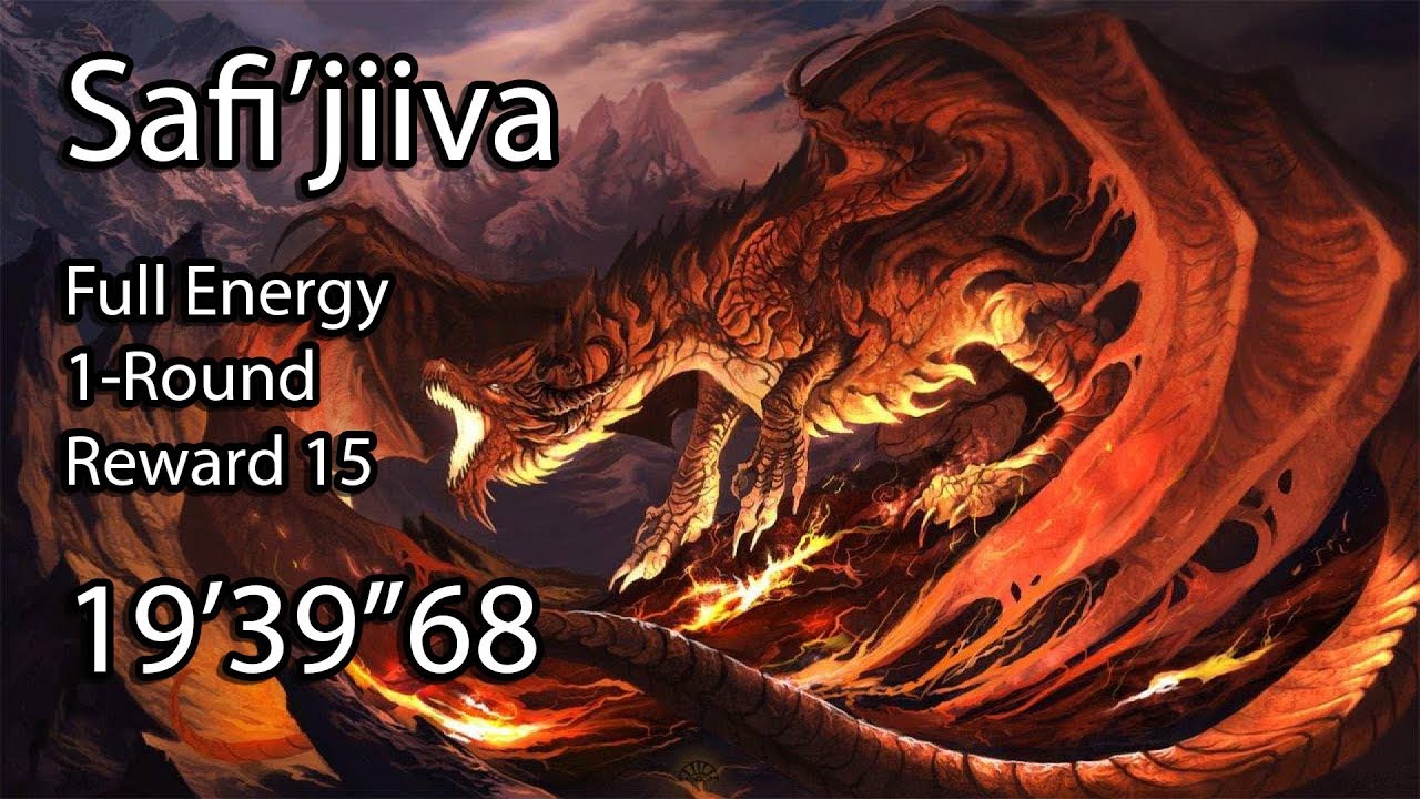 Safi'jiiva 1-Round R15 Full Energy - 19'39"68 - YouTube