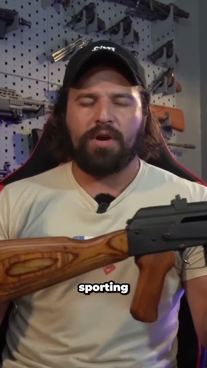 Brandon Herrera: CURSED Pump Action AK47!!! #ak #gun - YouTube