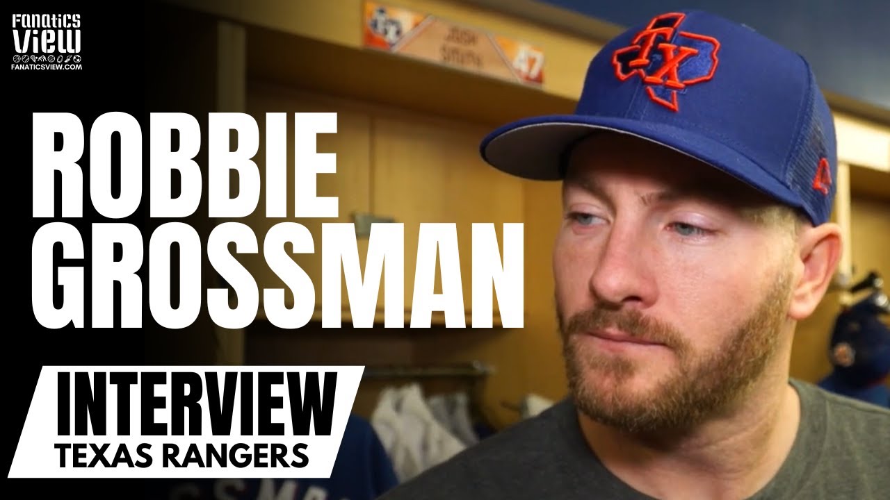 Robbie Grossman Explains Decision to Sign With Texas Rangers, Growing ...