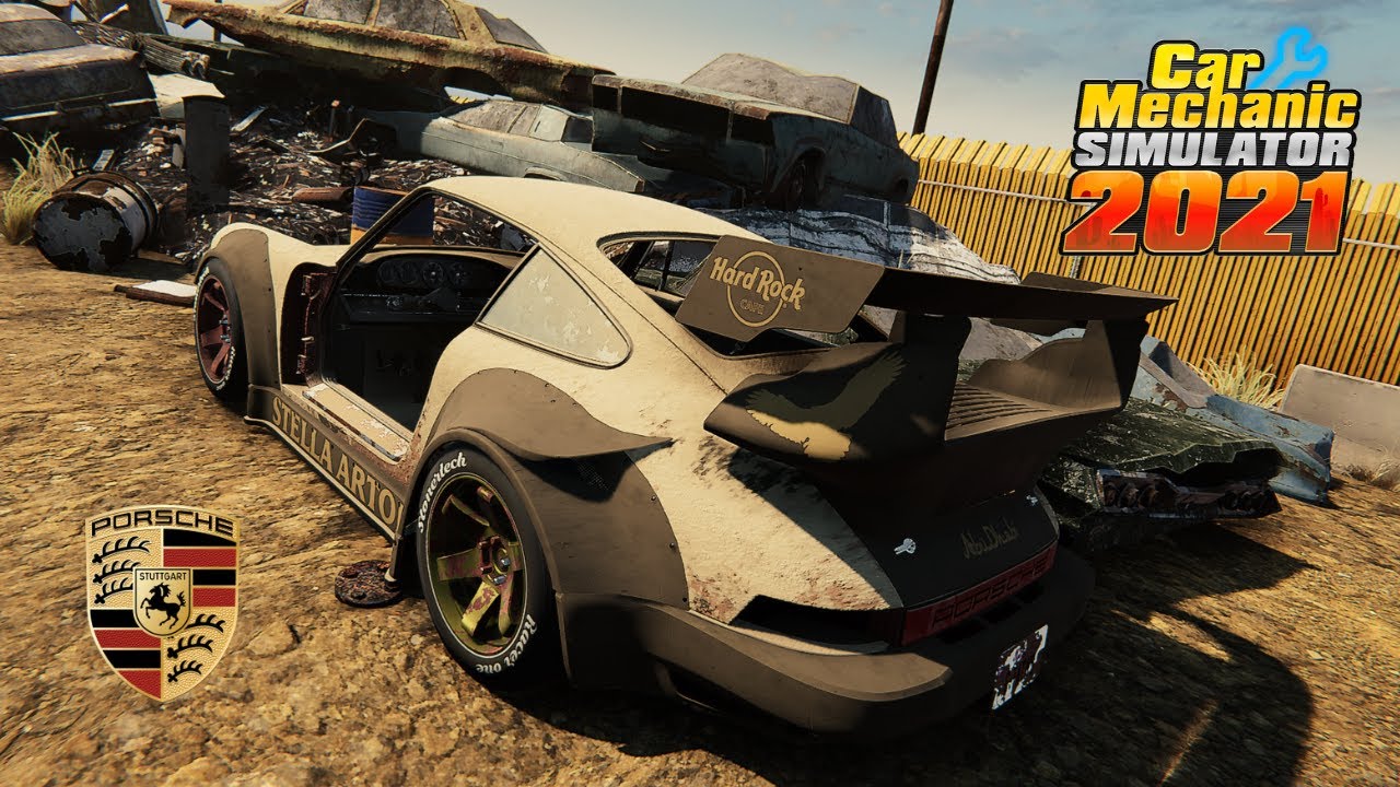 Porsche 911 RWB restoration - Car Mechanic Simulator 2021 - YouTube