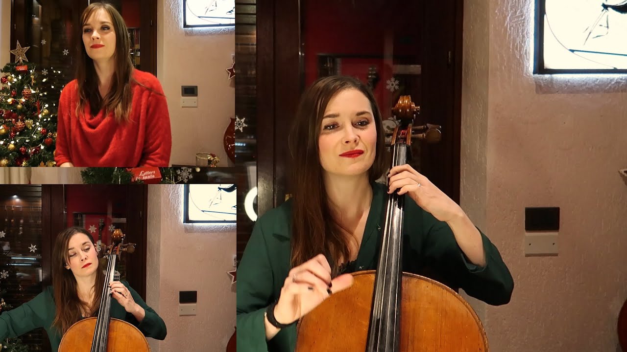 DAY 16. Holly Jolly Christmas - voice/ cello - YouTube