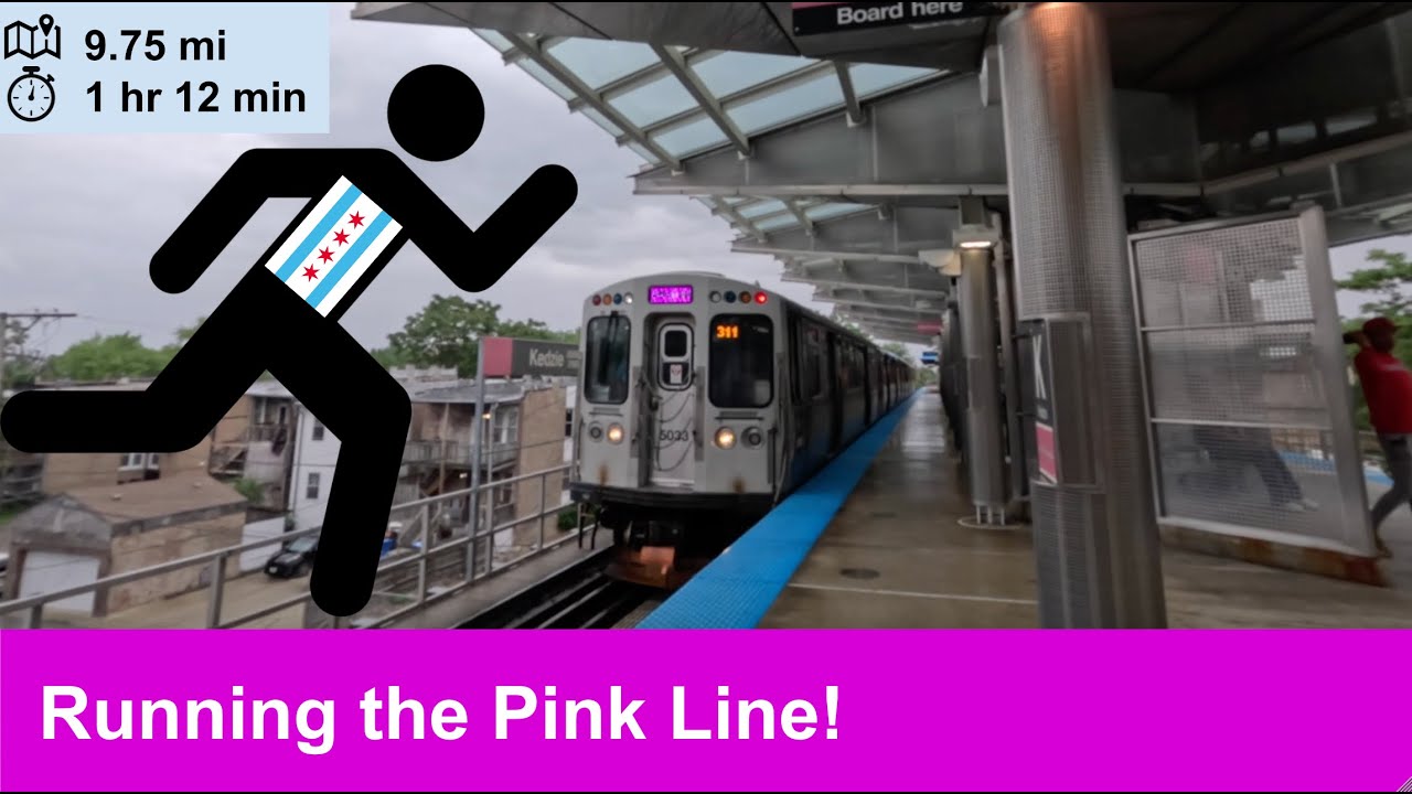 Ultimate CTA Pink Line Journey! - YouTube