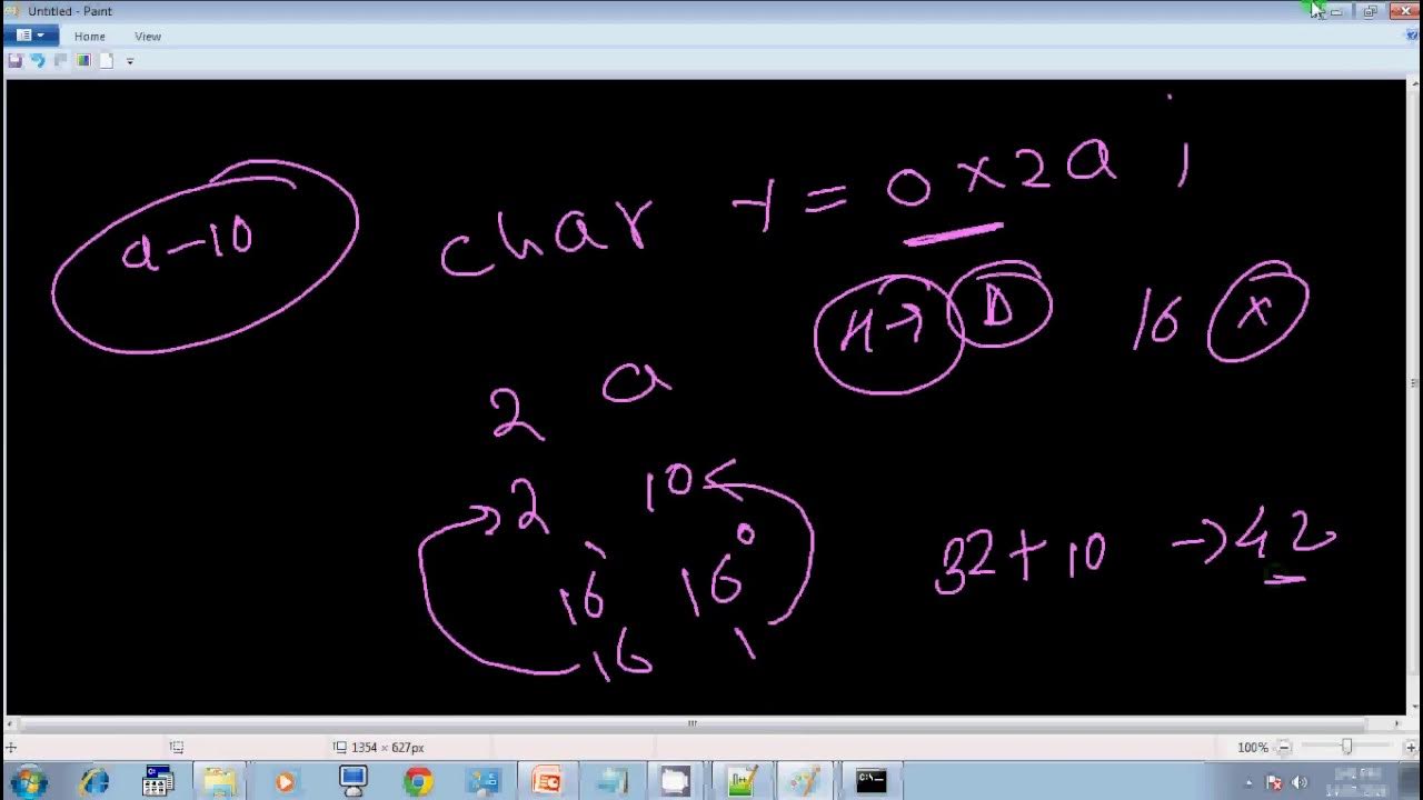 Lecture 39 Character data type in java in hindi part 9 - YouTube