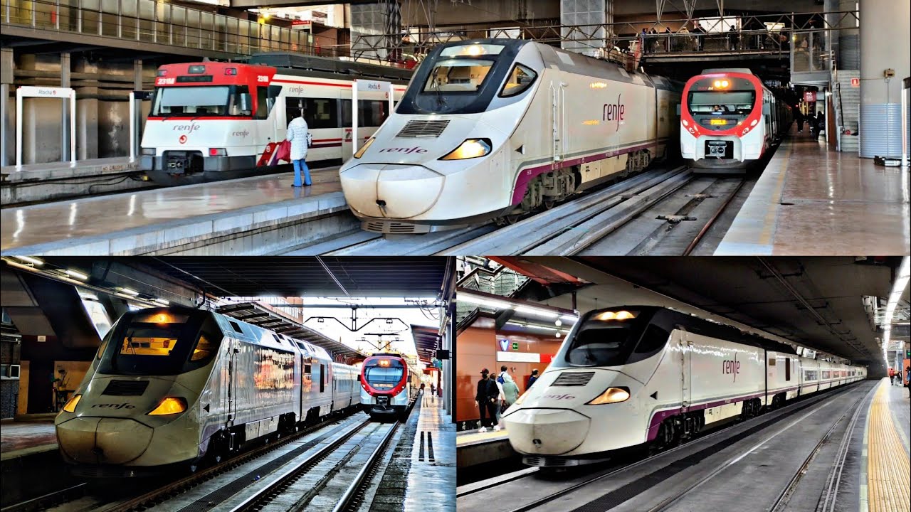 Tren Renfe Alvia 730 en Chamartin Sol y Atocha + Trenes turísticos y ...